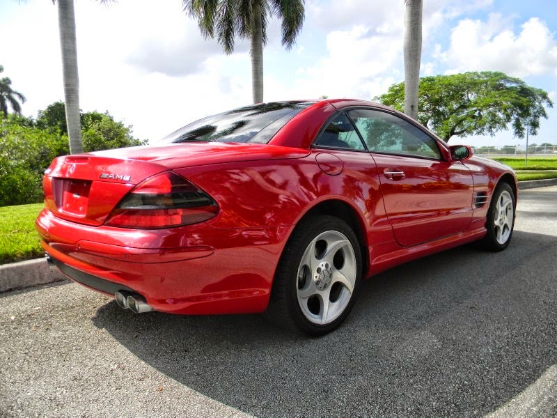 Mercedes-Benz R230 SL500 AMG RED | BENZTUNING