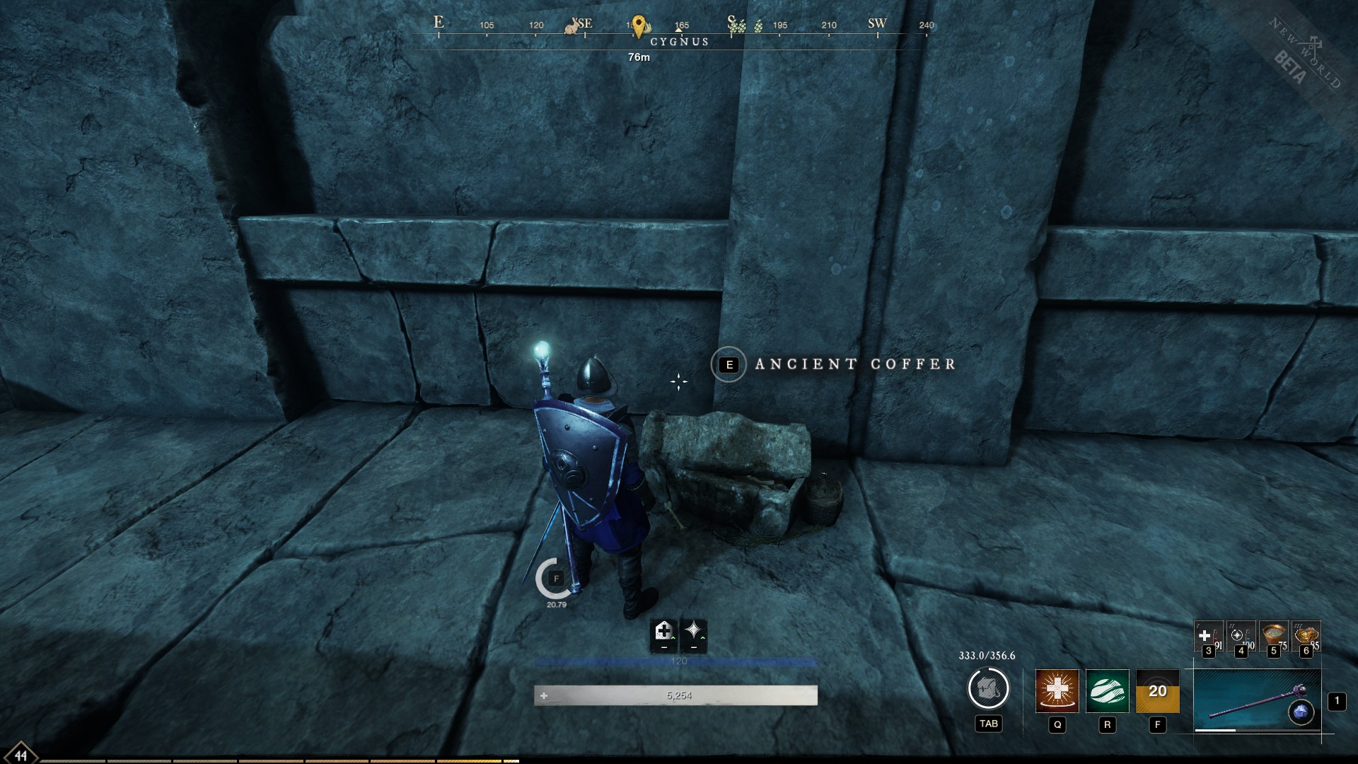 New World: Amrine Temple chest locations