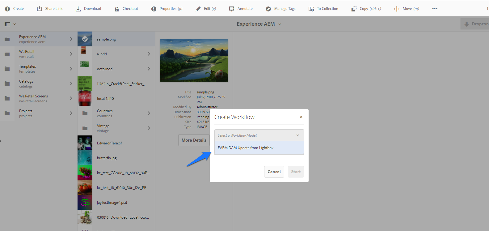 Experiencing Adobe Experience Manager Aem Cq Aem 64 Touch Ui Show Project Specific