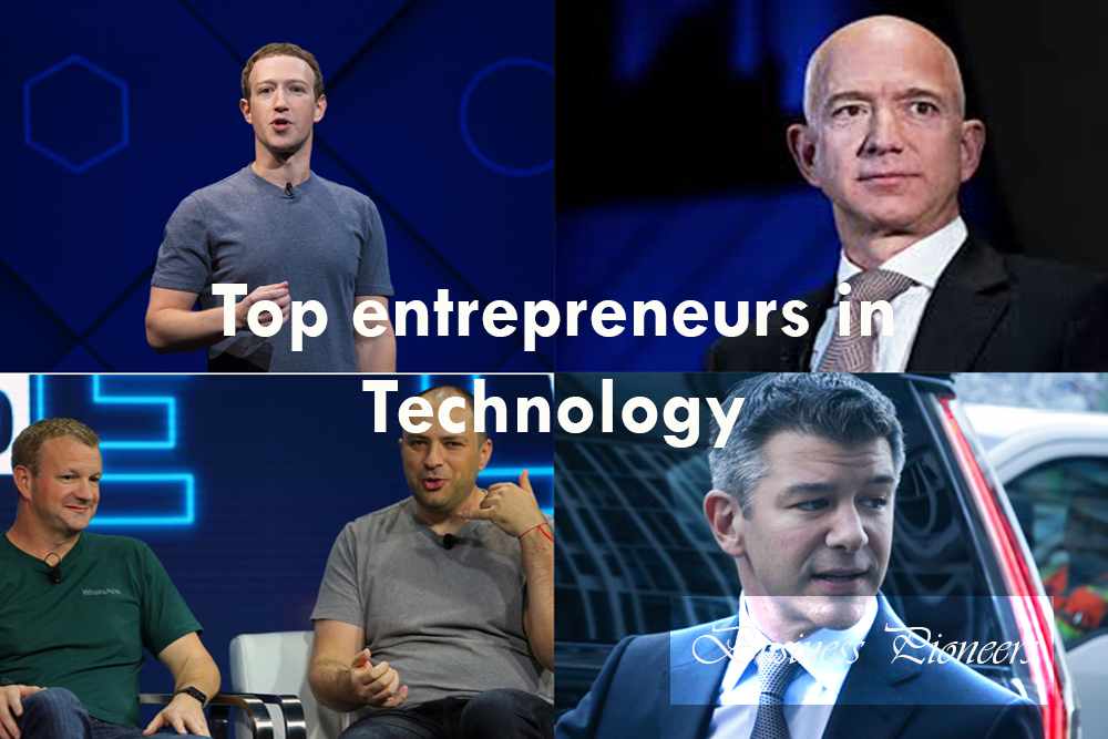 Top 4 entrepreneurs in Technology who are most successful in the 20th ...