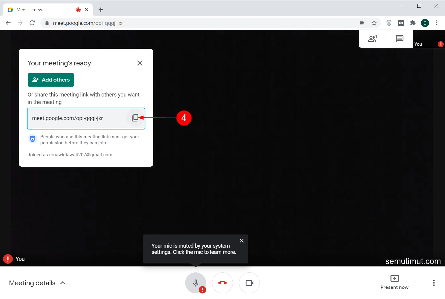 Tutorial Membuat Link Gmeet untuk Pemula - Secarik Tulisan Bermanfaat