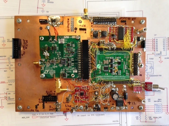 K6JCA: An FPGA SDR HF Transceiver, Part 6 -- Schematics, Main Board