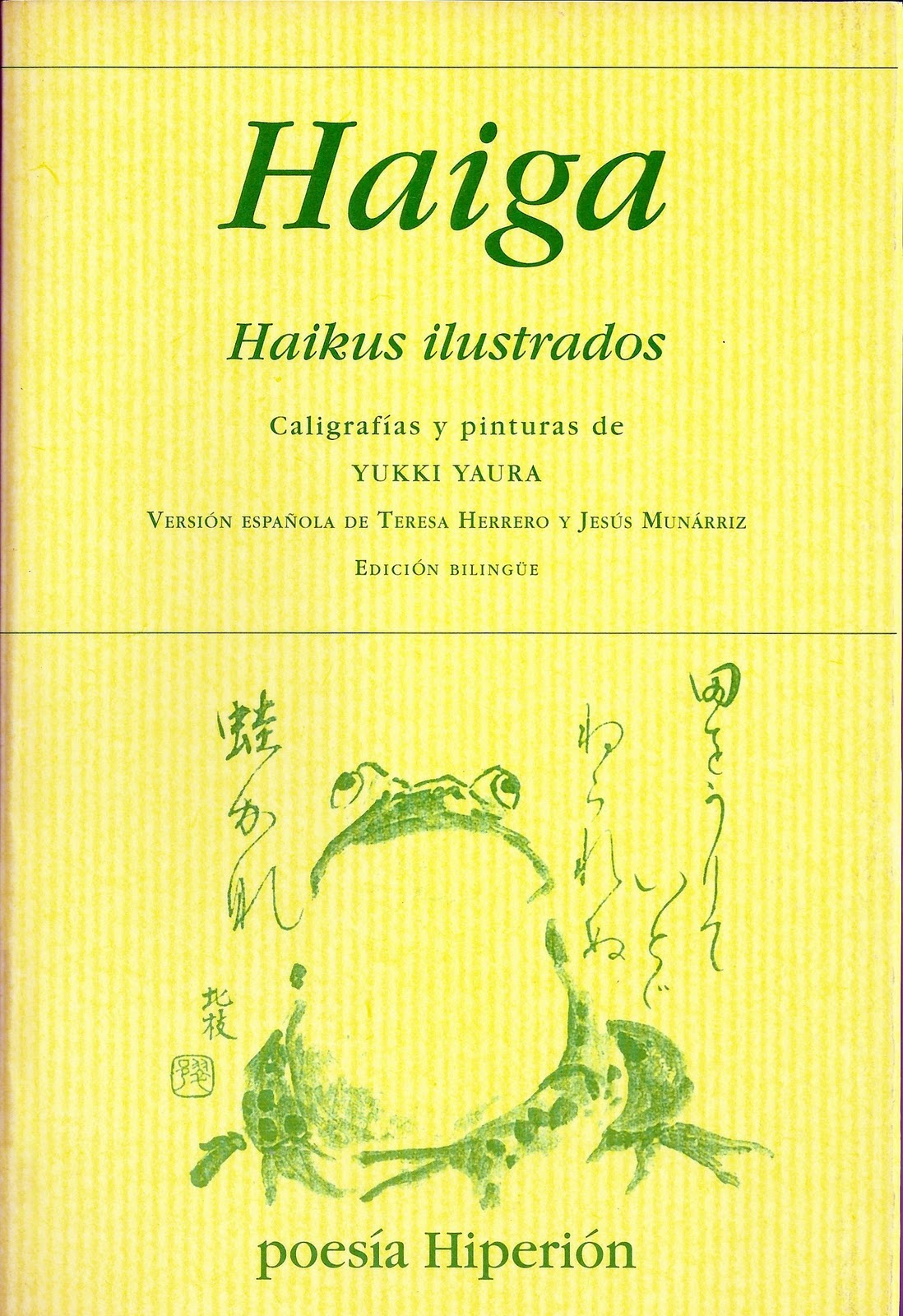 Documenta minima: HAIGA. HAIKUS ILUSTRADOS, Yukki Yaura