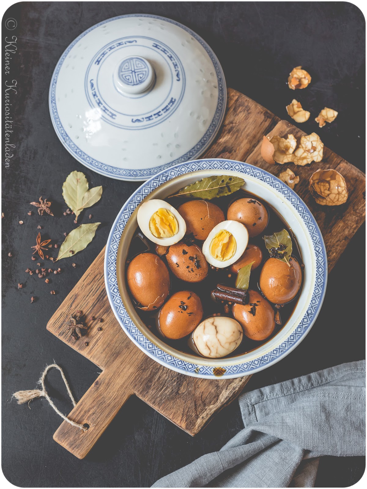 Chinesische Tee-Eier | 茶叶蛋