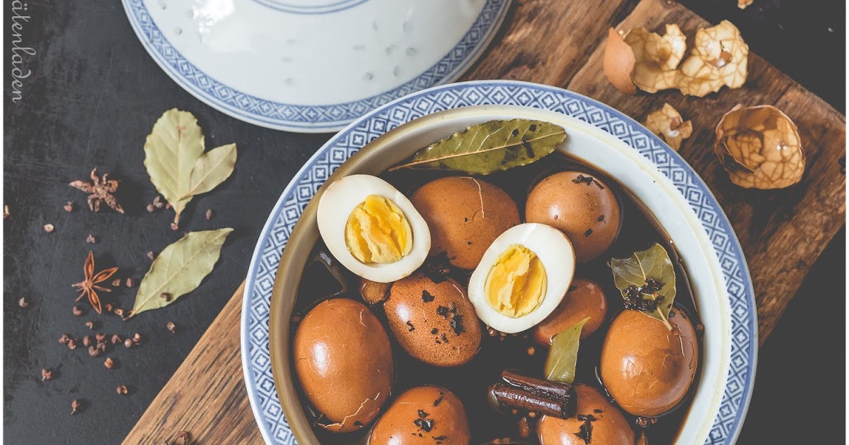 Chinesische Tee-Eier | 茶叶蛋