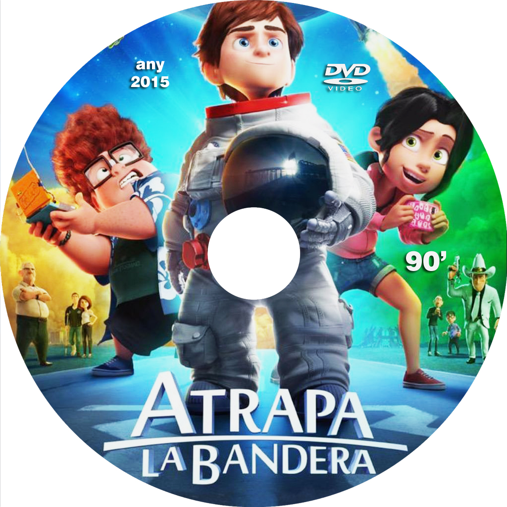 Caràtules de cine (DVD per caixa CD): Atrapa la bandera - [2015]