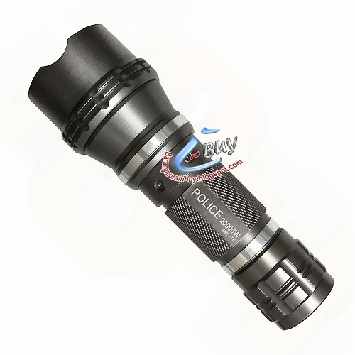 Senter LED XML-T6 Police 20.000W Fokus