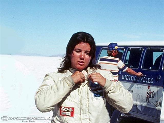 Motocicliste: Marcia Holley