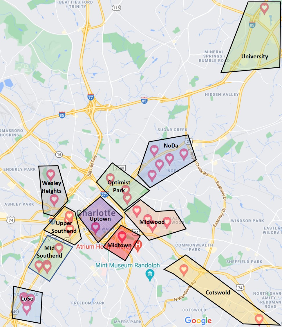 Comprehensive Charlotte Breweries Spreadsheet