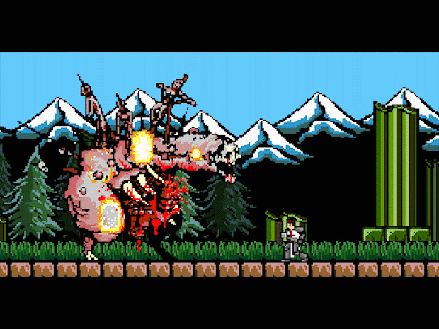 Indie Retro News: Infernax - 8-bit inspired ARPG Kickstarter success