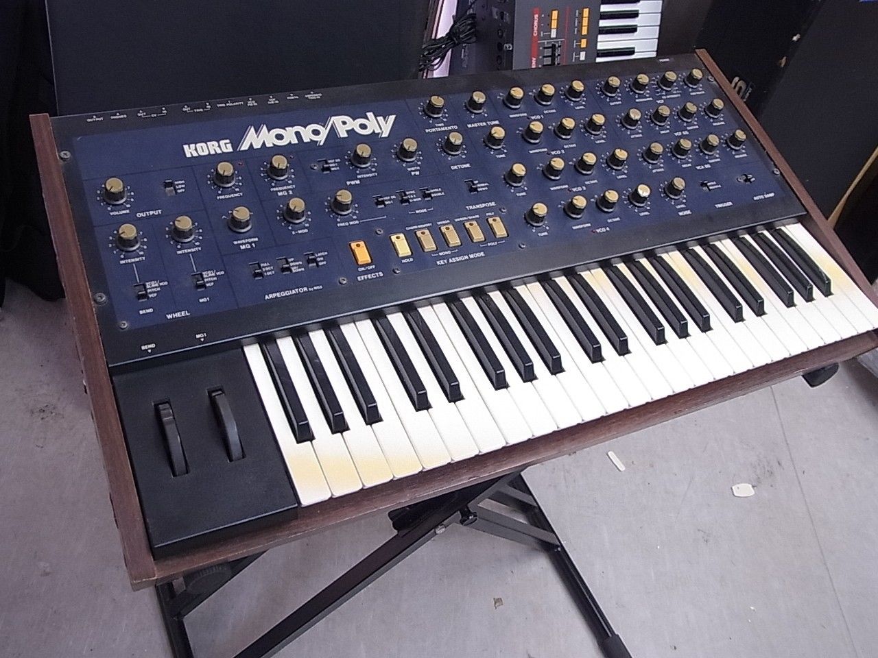 MATRIXSYNTH: KORG MONO POLY SN 375169