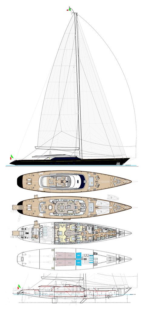 YACHT DESIGN - PROGETTAZIONE NAUTICA: S/Y PERSEUS 3 IS FOR SALE