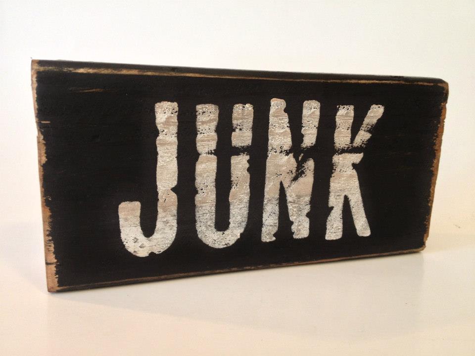 The Primitive Outhouse: Salvaged Wood Signs