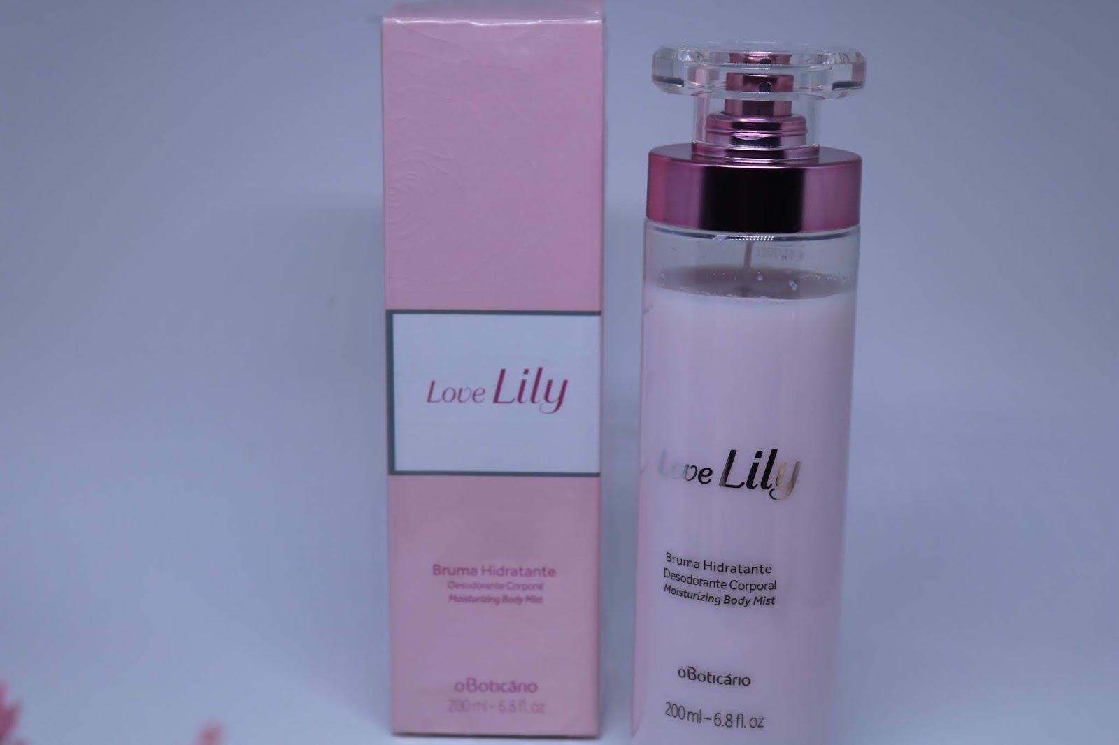 Alquimia dos Perfumes: Love Lily Bruma Hidratante - O Boticário