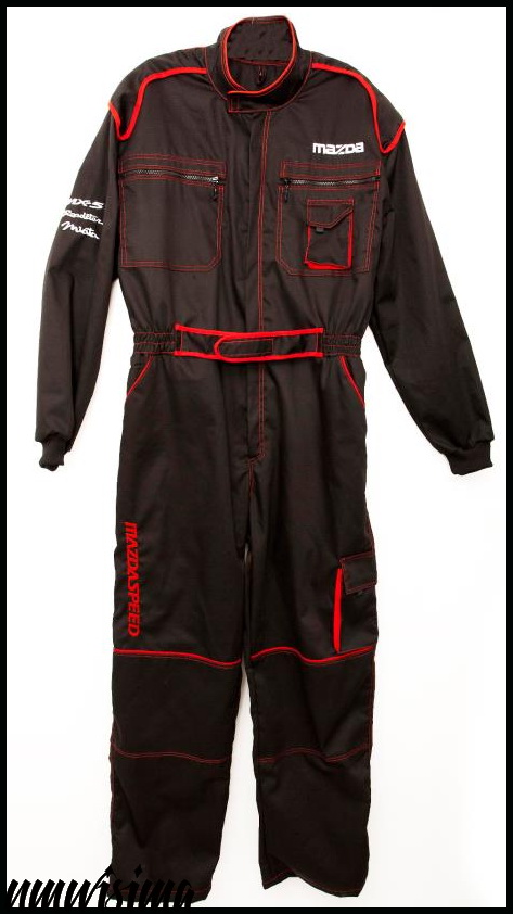 JDMbits: Mazda Speed Mechanic Overall Suit!