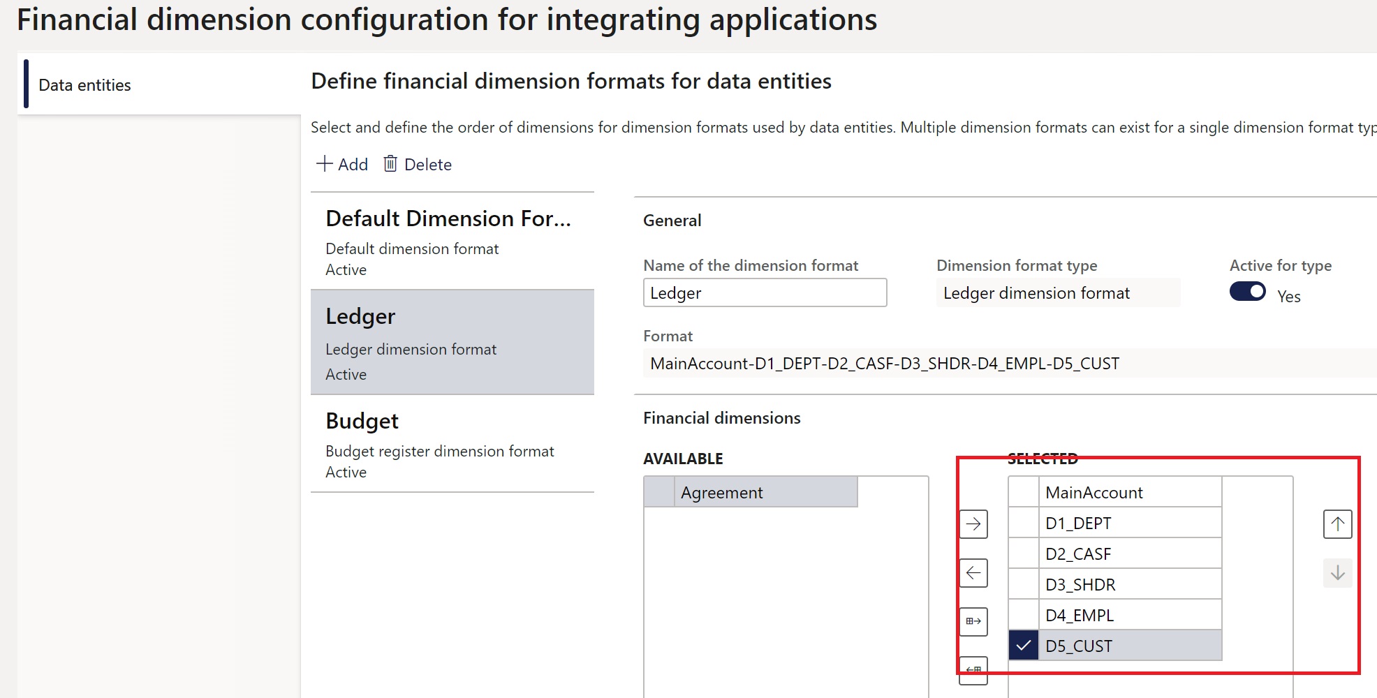 Santosh's Technical Blog: Data entities using Dimension for Power BI