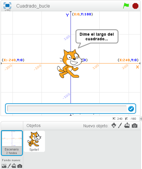 Scratch en la ESO: Práctica 9: Dibuja cuadrado 2