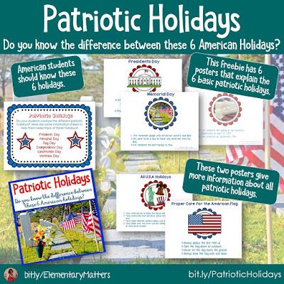 Elementary Matters: November Freebies