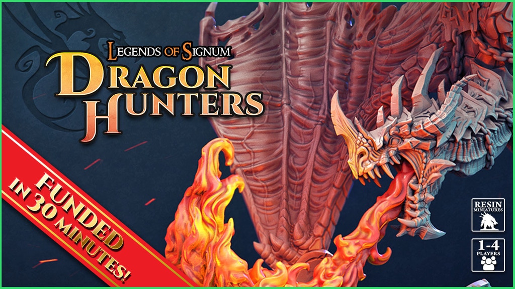 Wargame News and Terrain: Legends of Signum: Dragon Hunters - Miniature ...