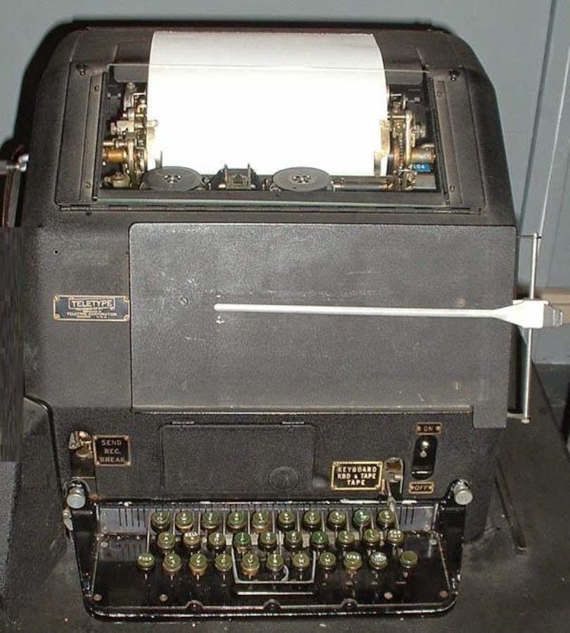 Taipei Signal Army: The Model 15 By Teletype Corporation: The Machine ...