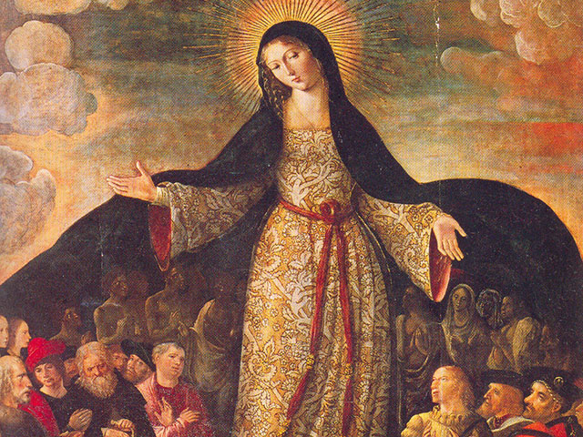 island life- in a monastery: MOTHER OF ALL PRIESTS