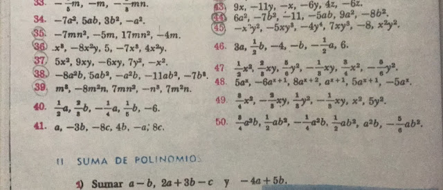MatemáTICas en Mi Colegio: Ejercicios suma algebraica