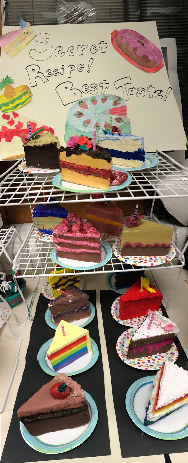 The Helpful Art Teacher: Food Art Sculptures: Innovative Dessert Designs