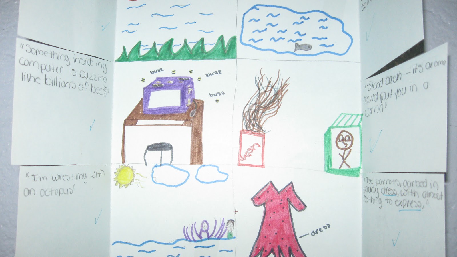 Motivating Middle School Students: Fold-ables for Poetry Devices