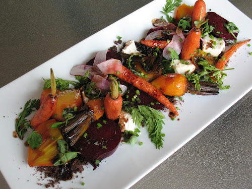 Cook In / Dine Out: Roasted Beet and Carrot Salad with Chèvre, Spring ...