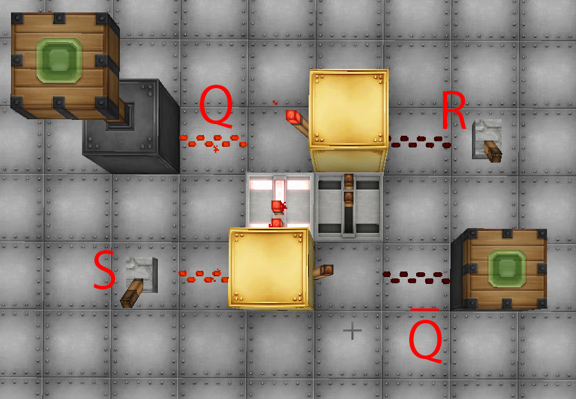 Minecraft technics: 論理回路基礎（10） RS-FF素子