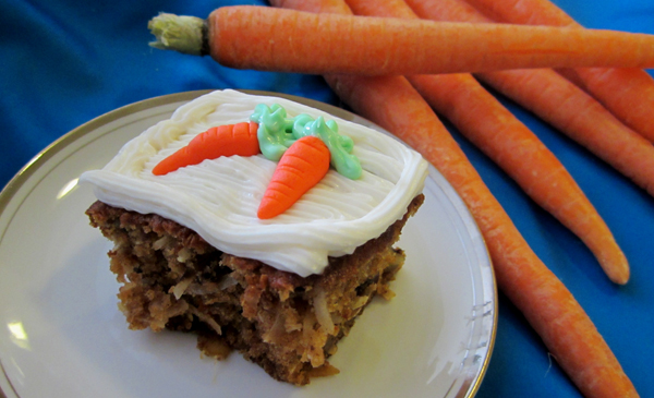 Shades Of Tangerine: Sweet Snack Sunday ~ Carrot Cake With Juicer Pulp