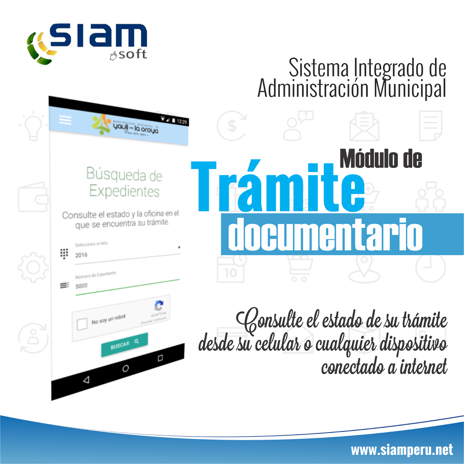 Sistema de Trámite Documentario » Consultas Web - SIAMSoft » Sistema ...
