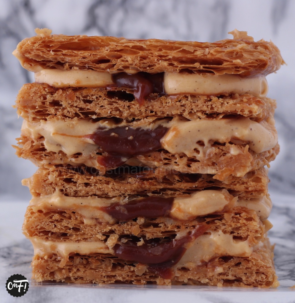 Le "Victor Caramel" (le millefeuille au caramel d'Hugo&Victor)