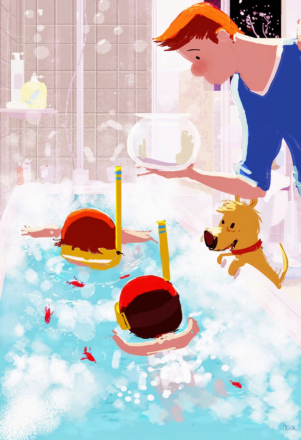 pascal campion: Bath time for everybody