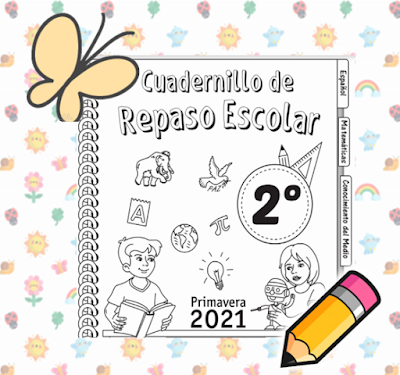 CUADERNILLO DE REPASO ESCOLAR PRIMAVERA, 2° SEGUNDO GRADO.
