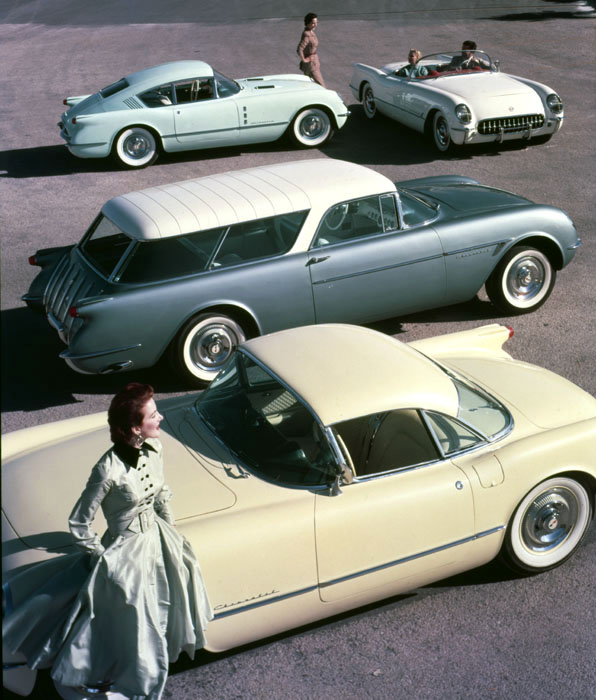 Just A Car Guy: 1954 Chevrolet concept show cars: Corvair fastback ...