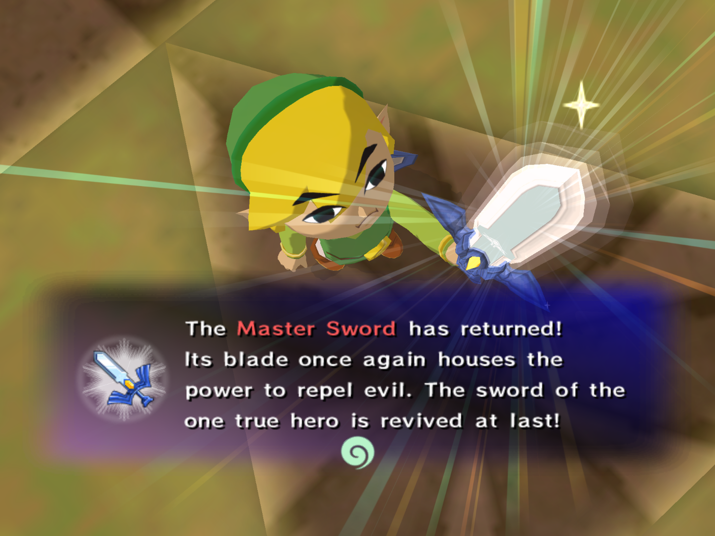 Warpio's gaming log: Wind Waker Part 11: Awakening of the Wind