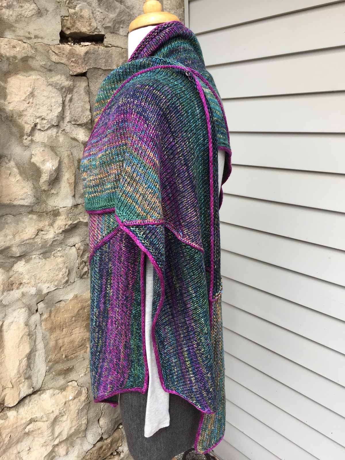 A Really Good Yarn: Shaded Landscape Wrap