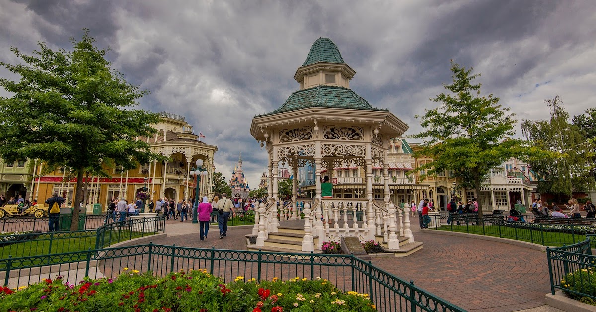 Tumultuous Skies Over Town Square