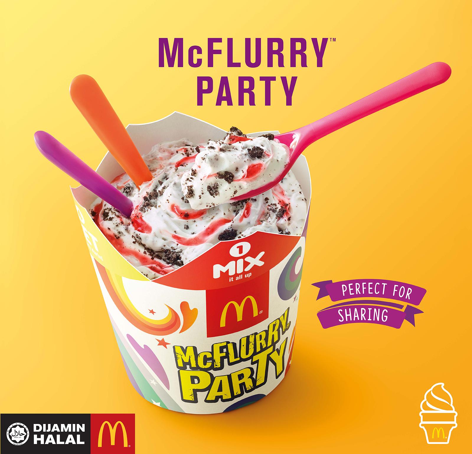 麦当劳推出全新2款McFlurry