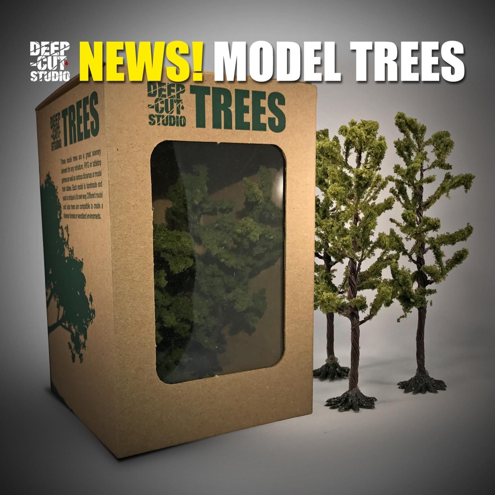 Tabletop Fix: Deep Cut Studio - New Model Trees