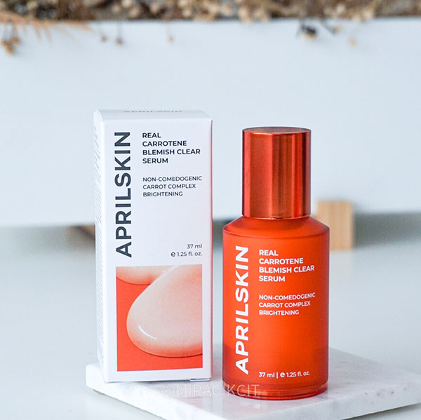 Review: Aprilskin Real Carrotene Blemish Clear Serum — miracikcit