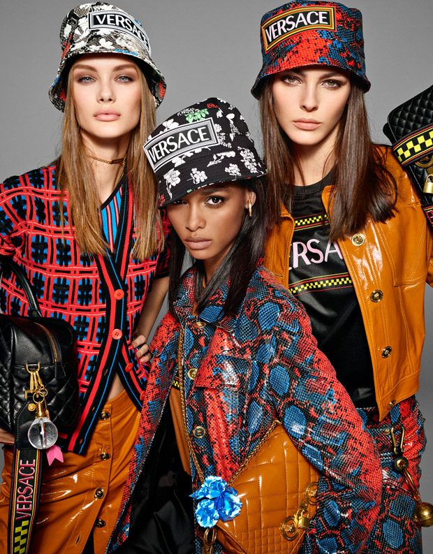 DIARY OF A CLOTHESHORSE: VERSACE Spring Summer 2019 AD Campaign