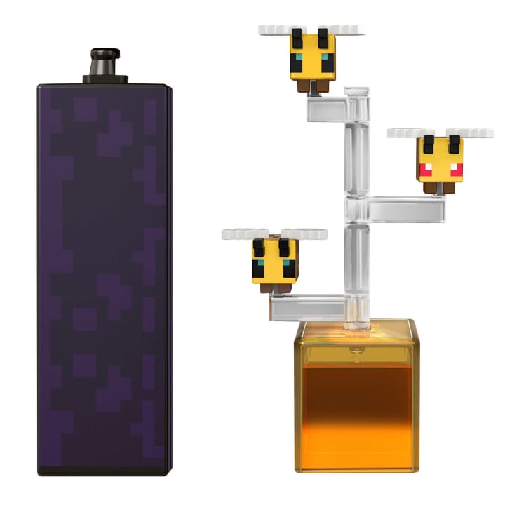 Minecraft Bee Build-a-Portal Series 4 Figure | Minecraft Merch
