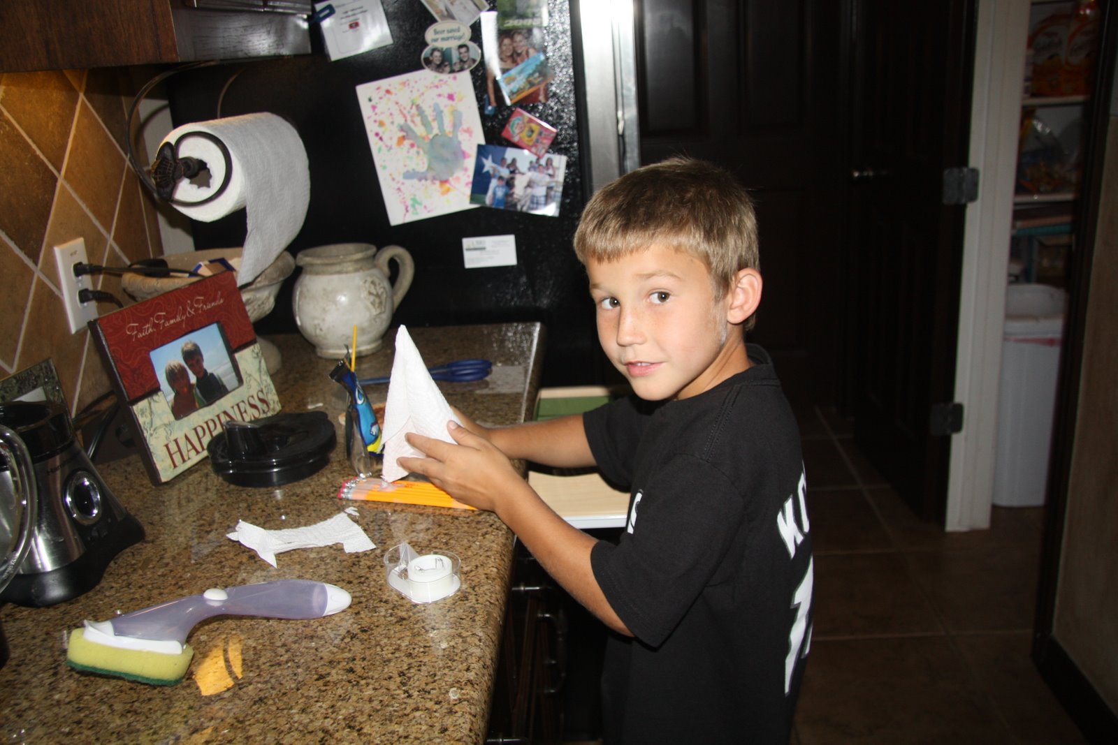 These People I Live With: Paper shit