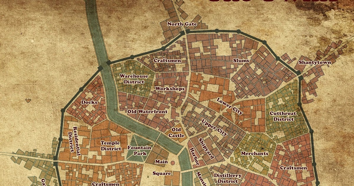 Sorcery & Skulduggery: Map of the Twins