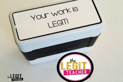 The legit stamp! - The Legit Teacher