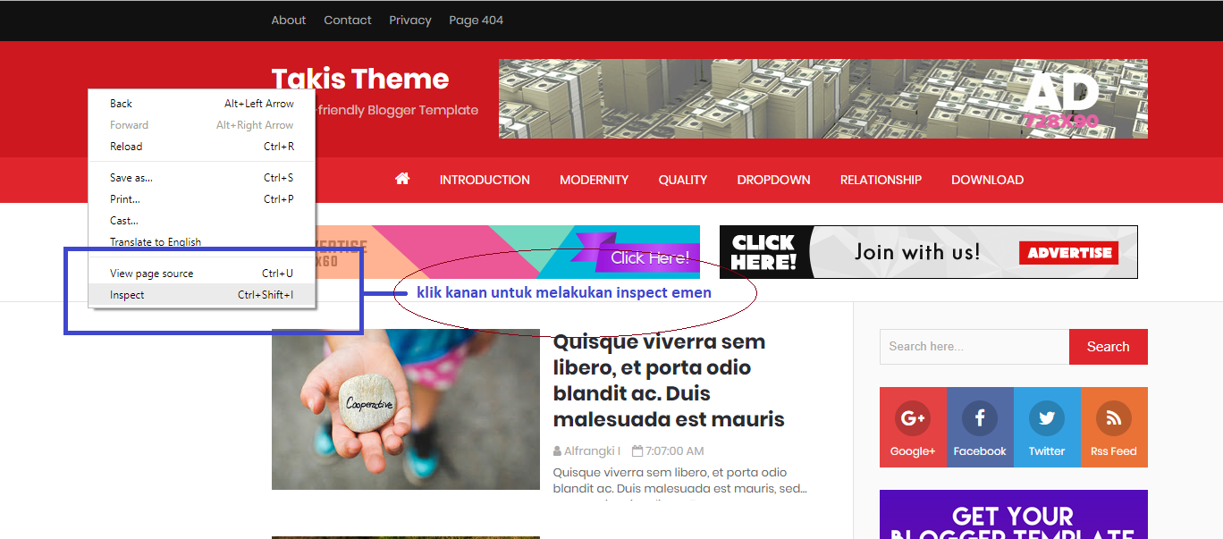 Cara Mengganti Warna Pada Tampilan Tema Blogspot - manakutahu