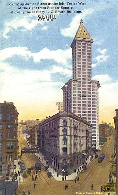 Art Contrarian: Seattle's 1914 Smith Tower -- Tallest in the Western USA