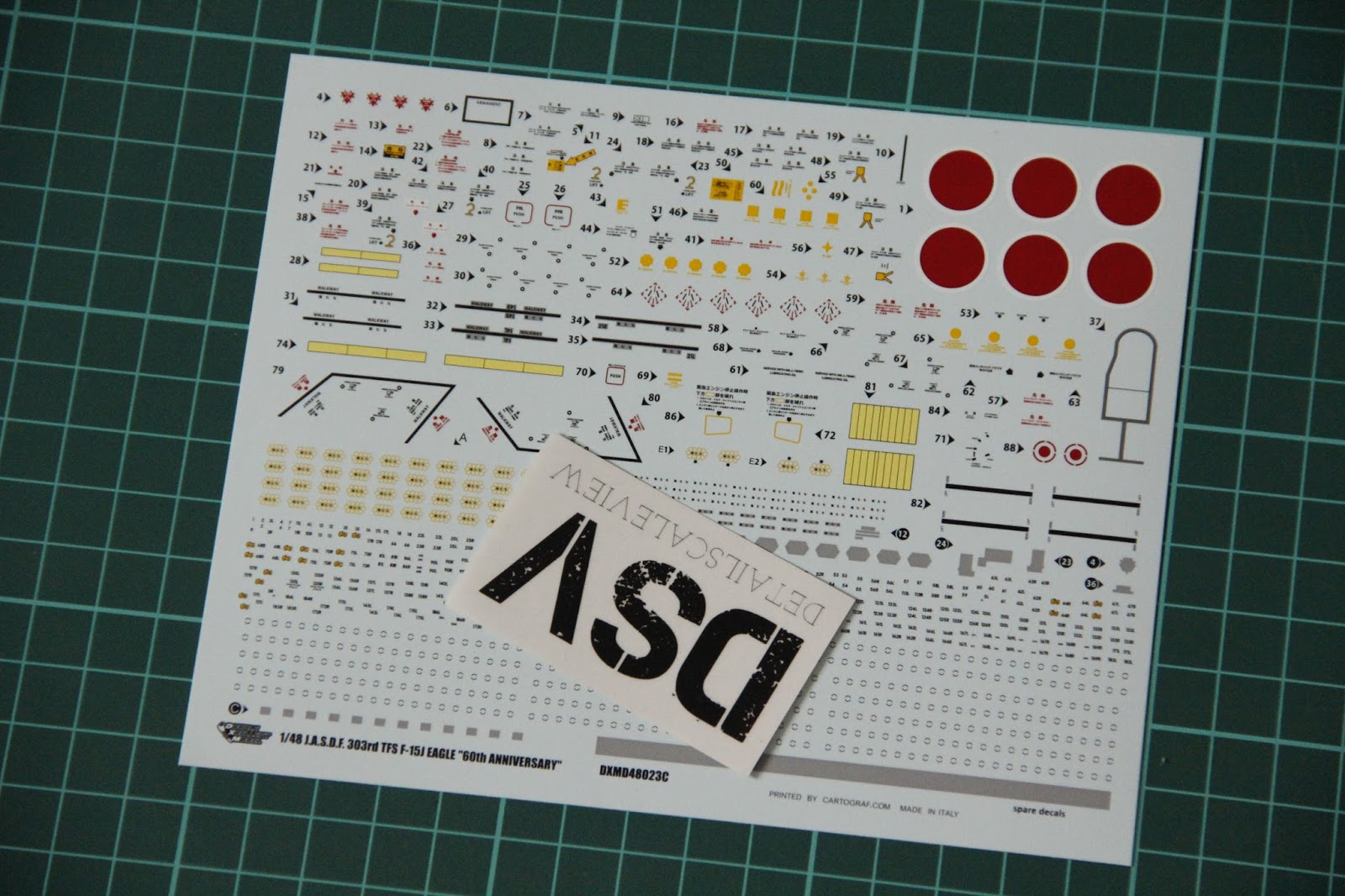 DXM Decals 1/48 F-15J 303rd TFS 60th Anniversary (71-4326 ...